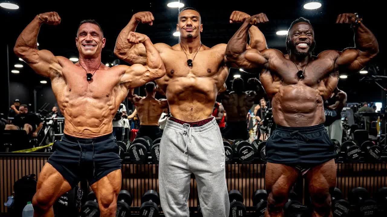 They were just into bodybuilding - now they are pumping the internet