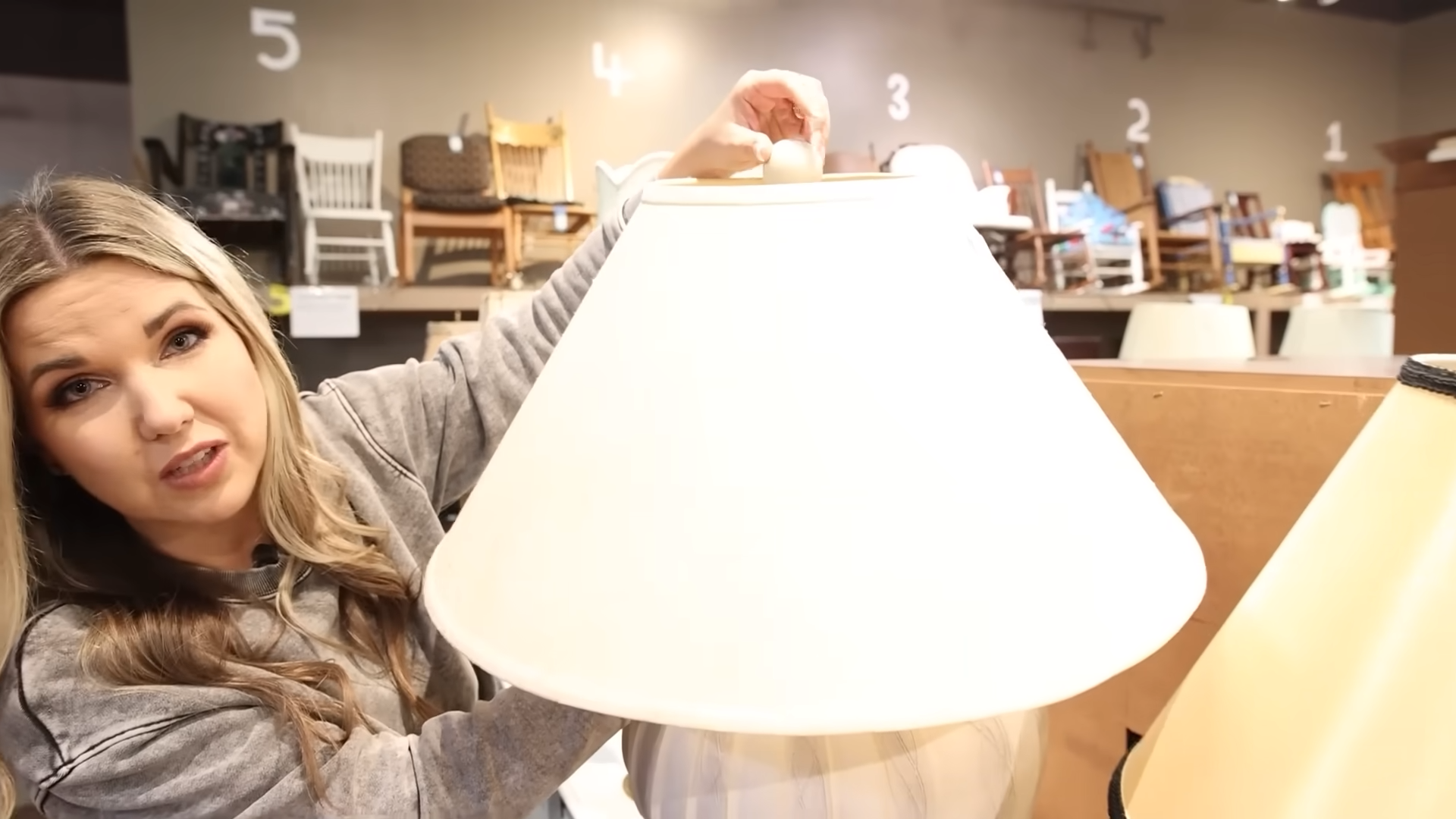 She turned cheap thrifted lamps into stunning Pottery Barn dupes