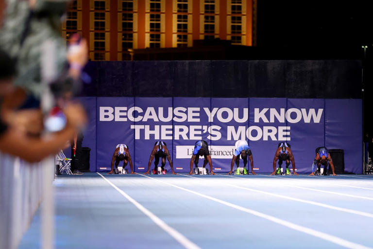 Enhanced Games sprinters get into dispute after 100 meter race