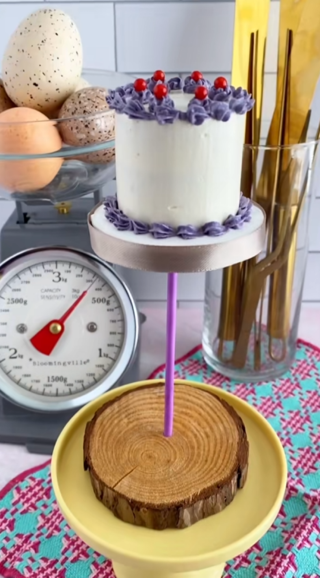Mini ube microcake recipe you can try at home
