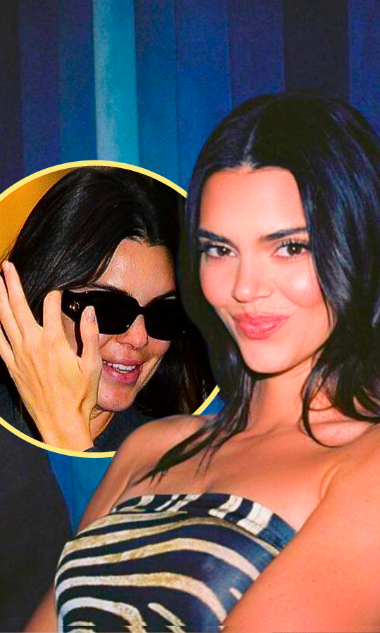 What has Kendall done to her face?