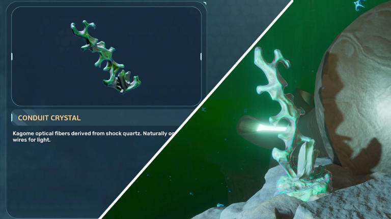 Conduit crystal locations in Subnautica 2