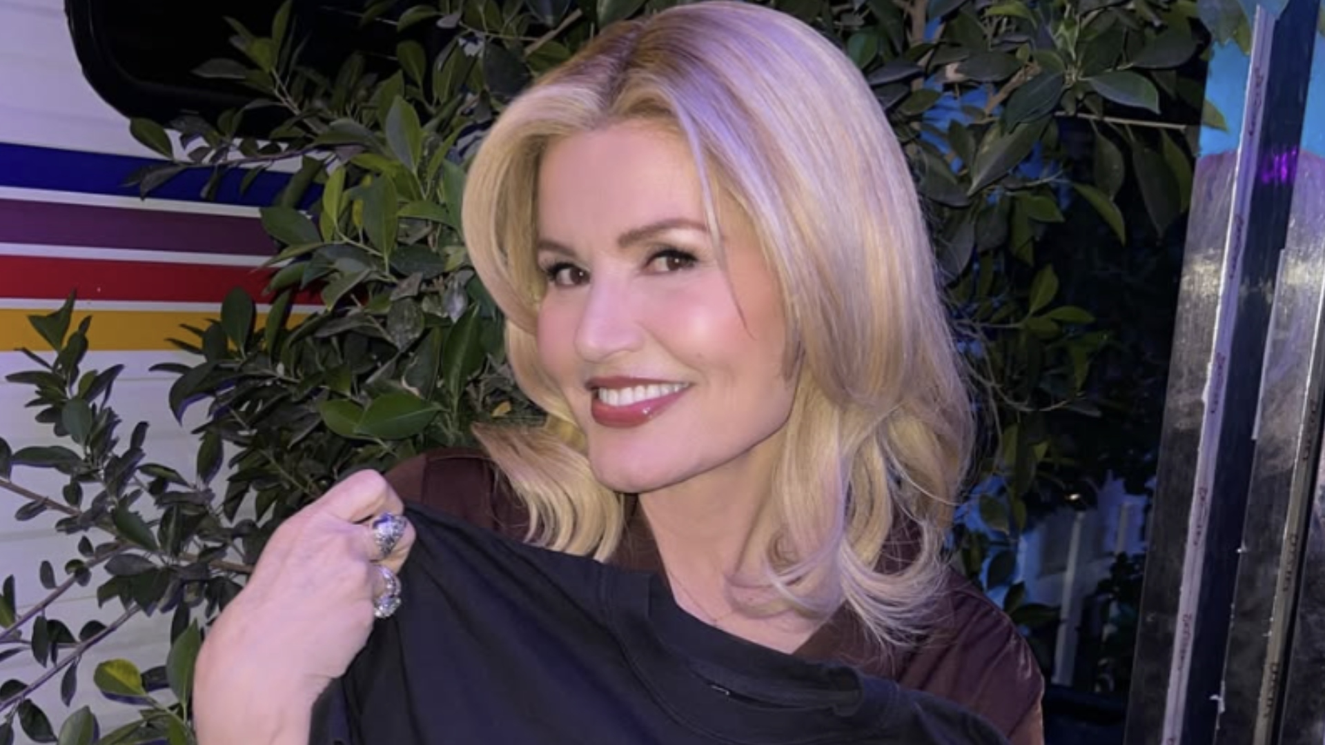At 70, Geena Davis dazzles at Cannes in a red sequined dress