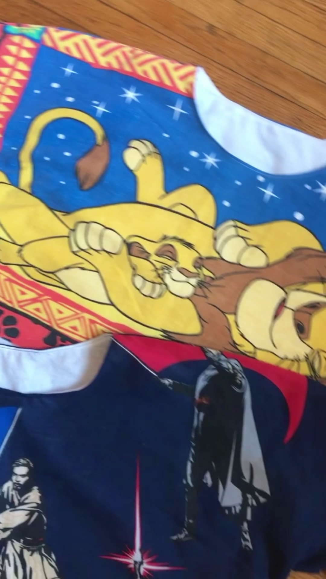 From vintage sheets to fashion pieces with Disney nostalgia