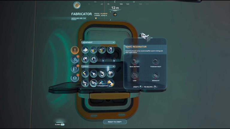 Where to find sonic resonator blueprints in Subnautica 2