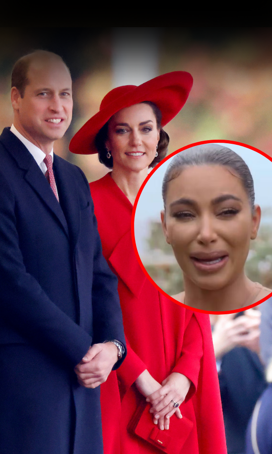 Kim K joked about Kate Middleton