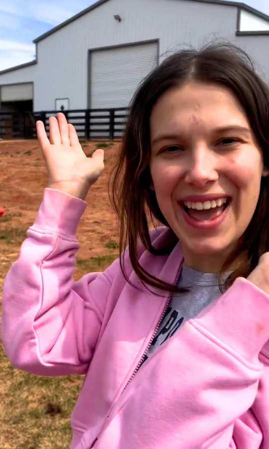 Millie Bobby Brown 'trad wife' farm