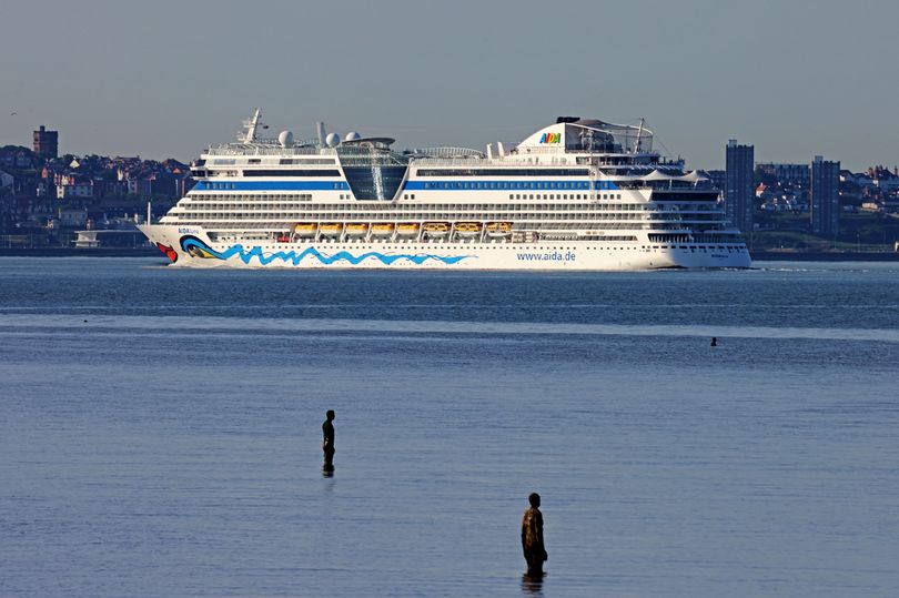 Unusual ship arrives at Liverpool's cruise terminal