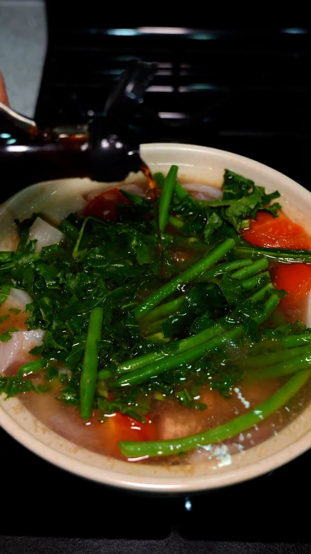 Filipino sinigang recipe with tamarind broth and tender meat