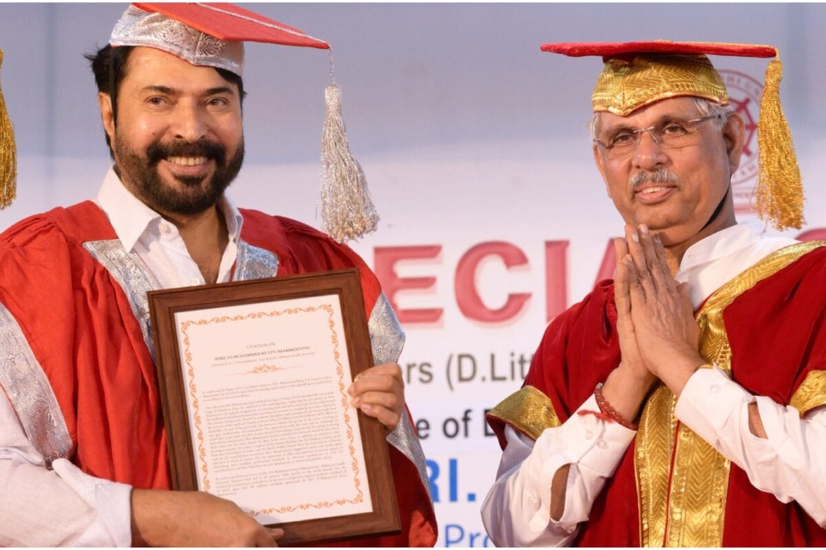 Mammootty feels ‘humbled’ after receiving honorary doctorate by MG ...