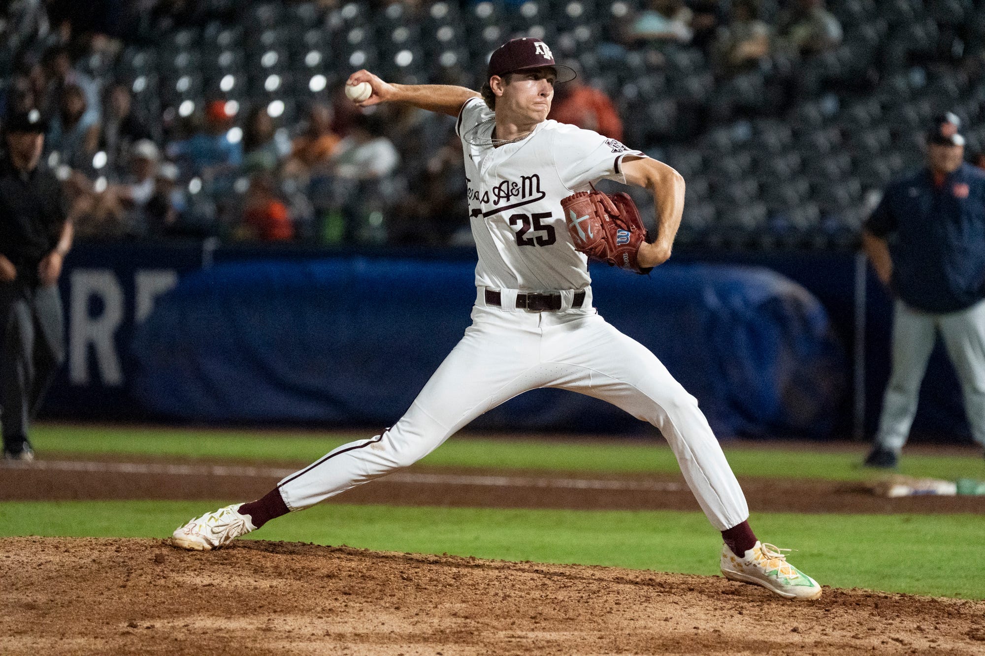 Texas A&M's starting pitcher on Saturday night is still undetermined