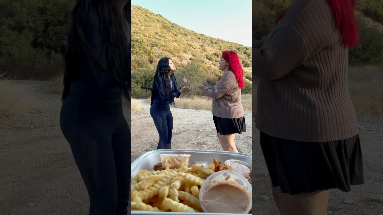 Rock paper scissors challenge turns into hilarious family chaos