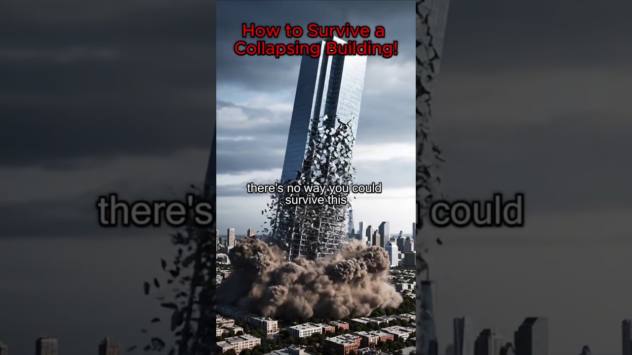 Learn the best way to stay safe if a building starts to fall