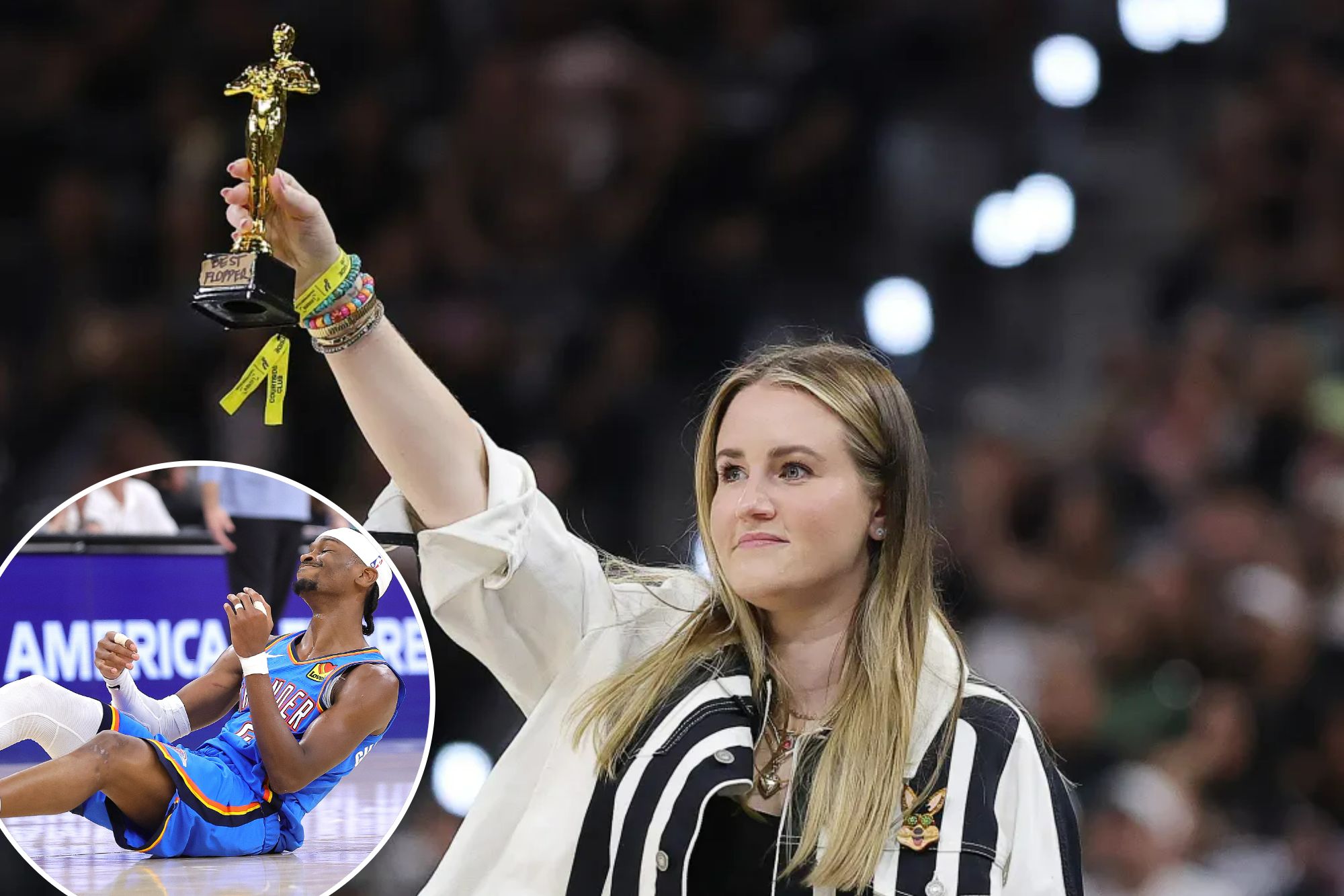 Spurs fan hilariously mocks Thunder’s Shai Gilgeous-Alexander with ...