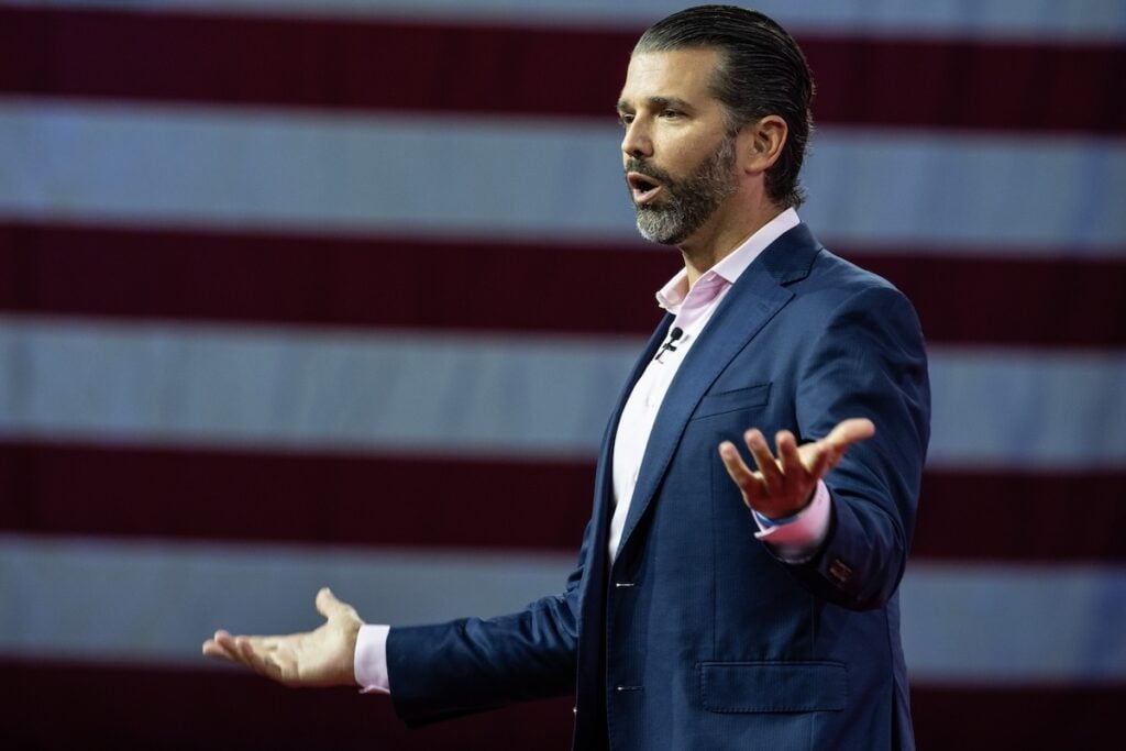 Donald Trump Jr. says his dad on course to achieve 'exactly' what he ...