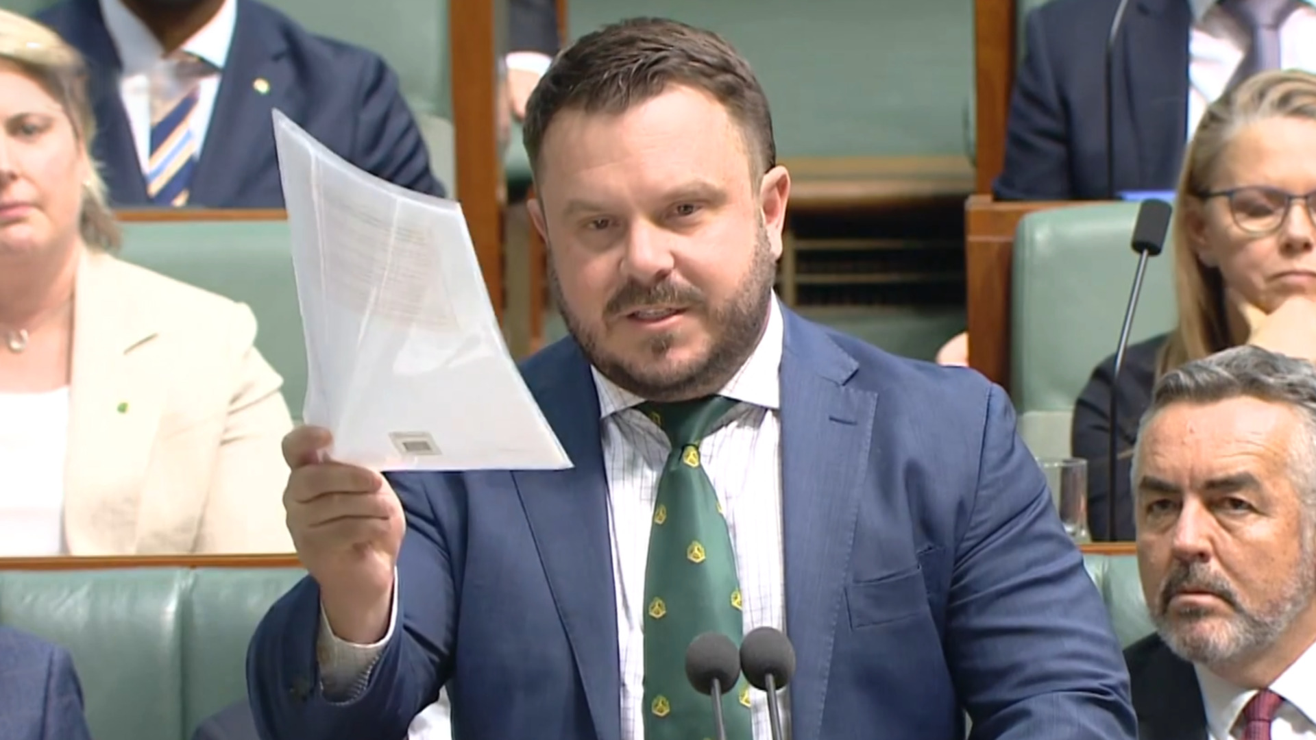 Labor cowers from ‘monumental own goal’ by suspending Liberal MP from ...
