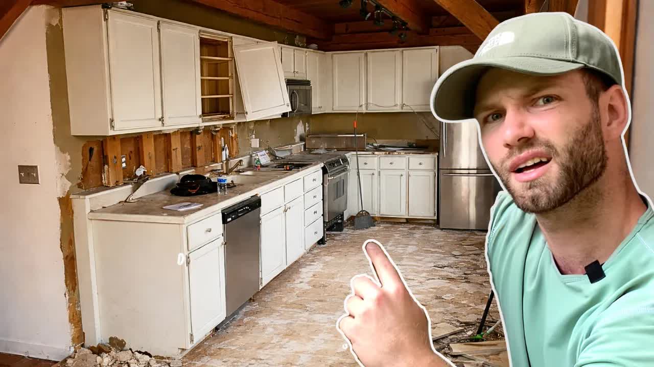 No female input, no compromise - just the kitchen he actually wanted