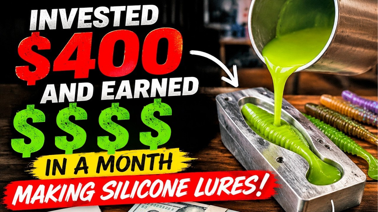 Turning investment into profit with silicone lures