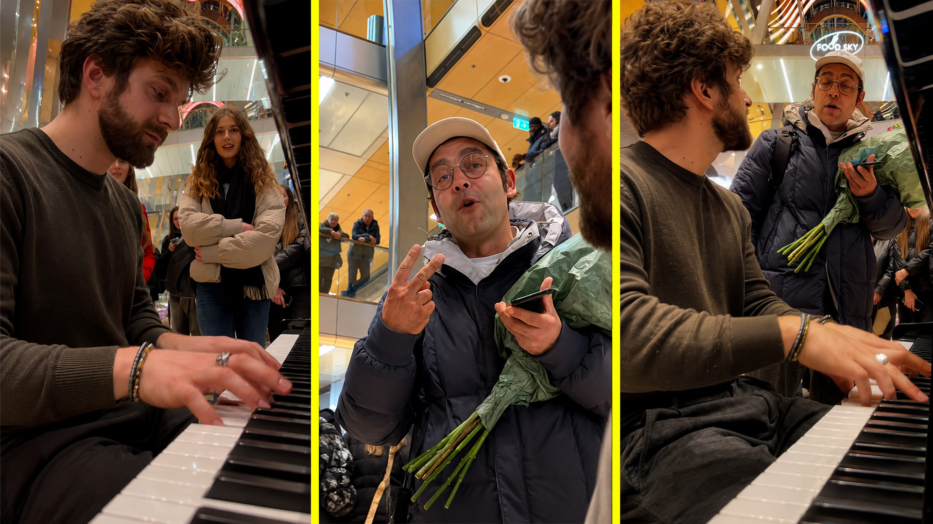 Bosse joined my piano performance in Germany