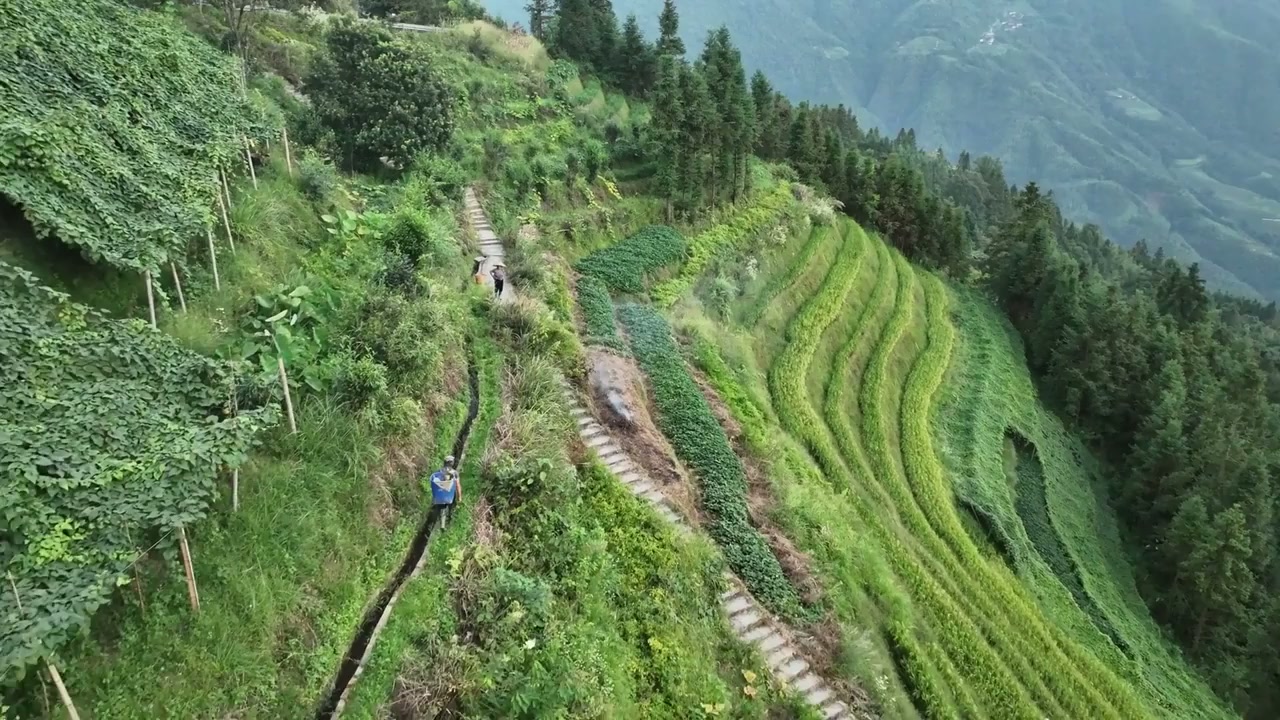 Guangxi, China: Drone tour of fairytale scenery