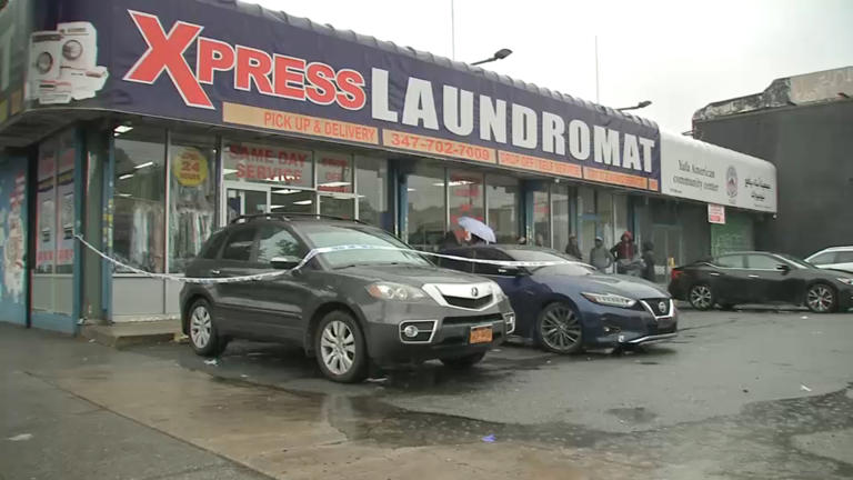 Man fatally shot inside Flatlands, Brooklyn laundromat; another man grazed