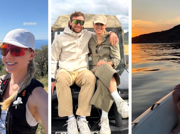 Biathlon-Traumpaar verbringt romantisches Trainingslager am Meer