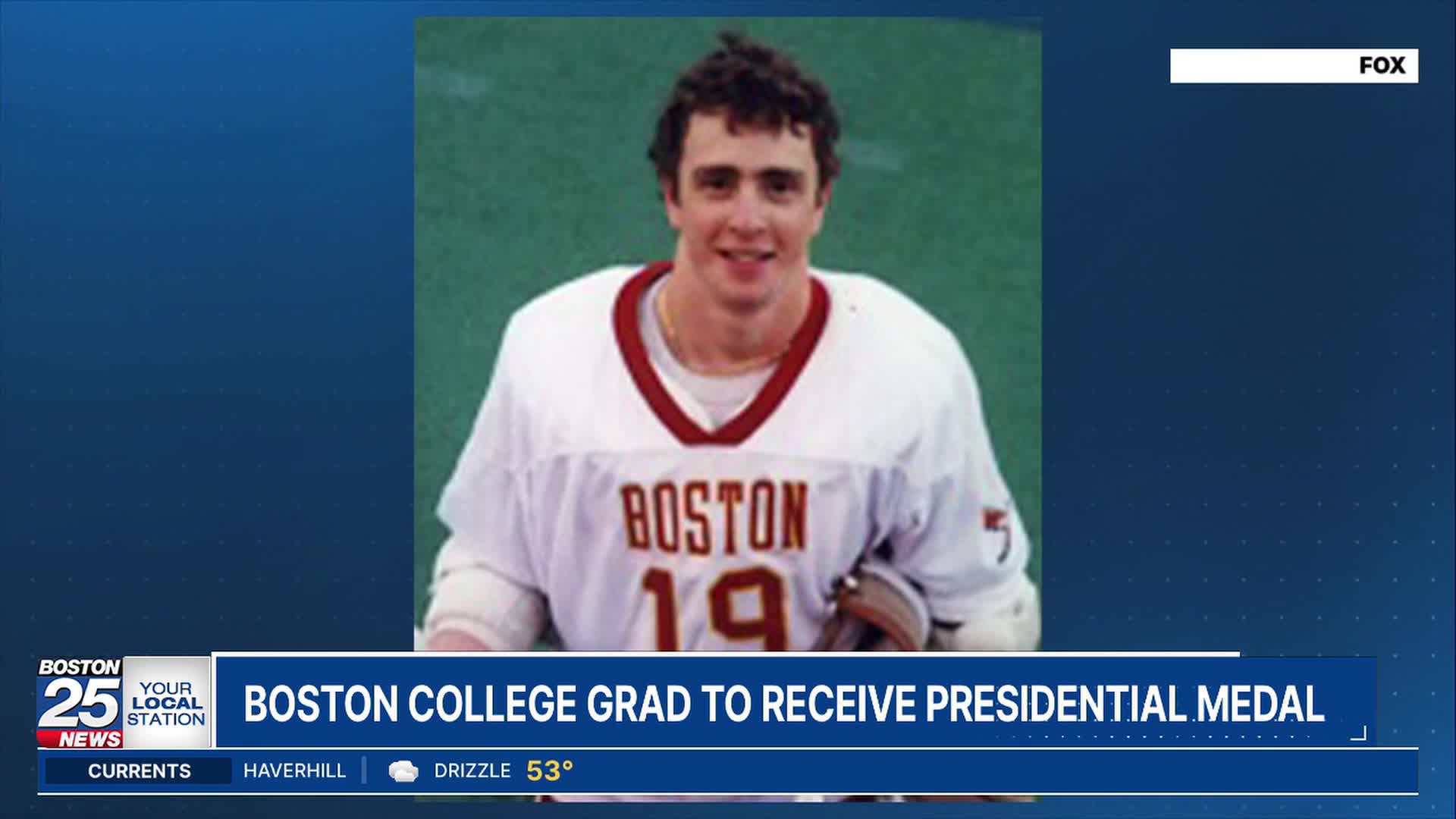 Boston College graduate to posthumously receive Presidential Medal of ...