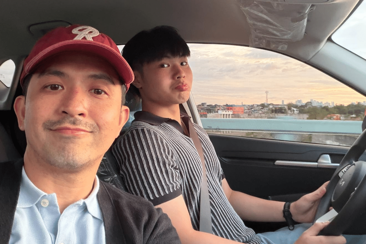 Dennis Trillo’s son Calix totals car after falling asleep behind the wheel