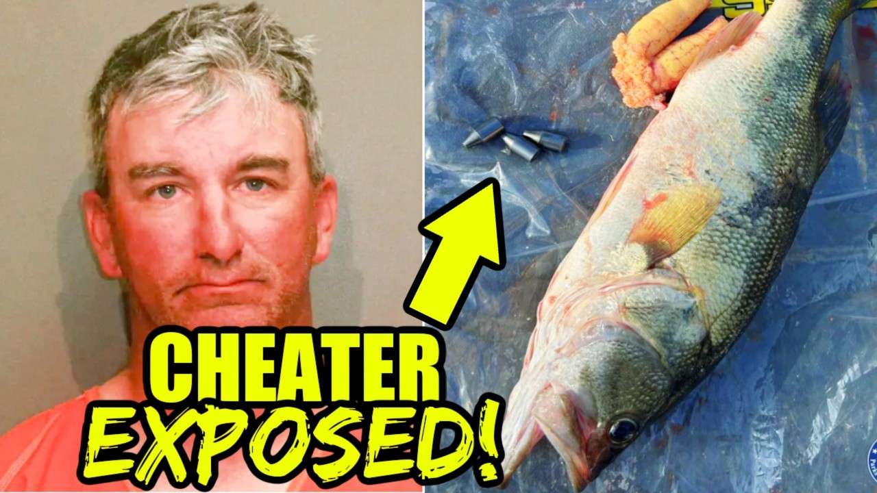 Fishing tournament cheater caught stuffing weights into fish