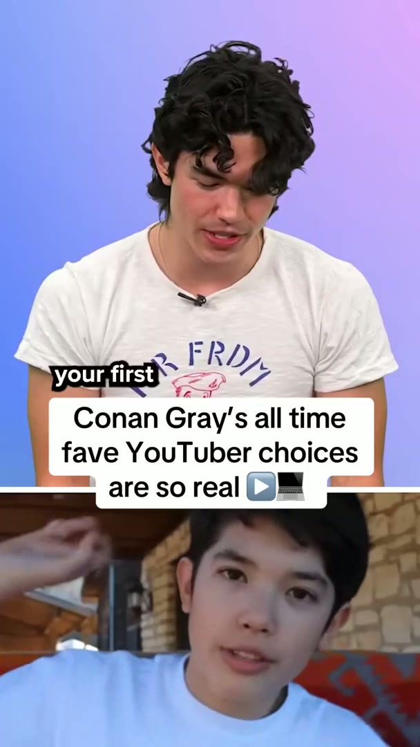 Conan Gray reveals his fave YouTubers #shorts