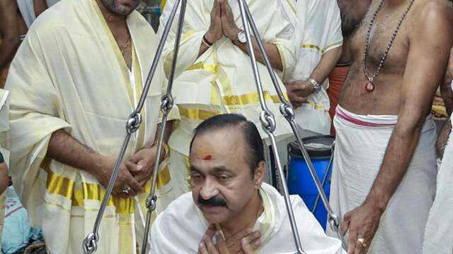 BJP kicks up row over Kerala CM Satheesan's Guruvayur temple visit