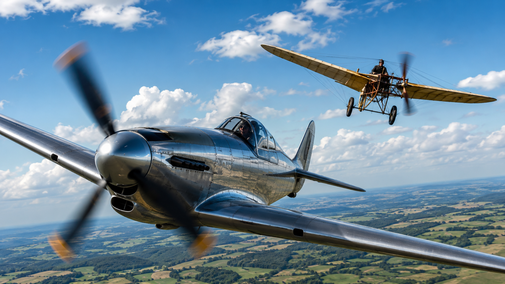 Why aircraft designers stopped putting propellers behind pilots