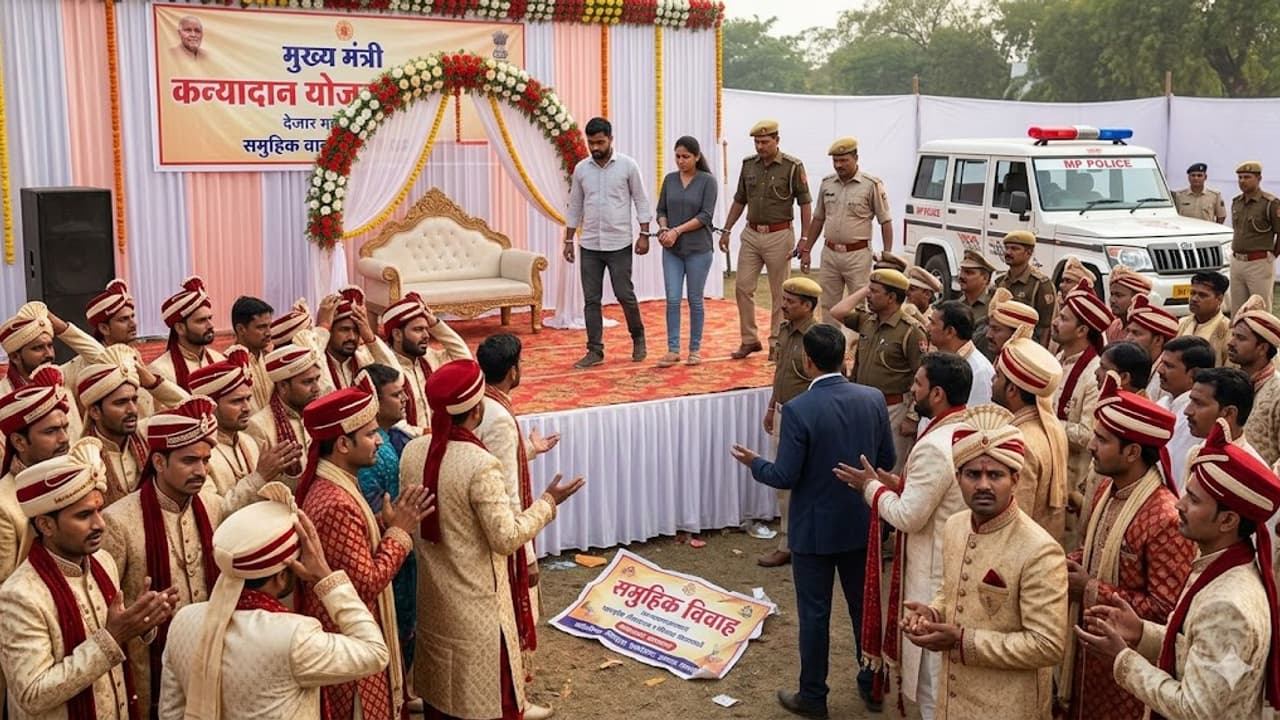 42 Grooms Cheated in Mass Wedding Fraud, MP Police Busts Fake Marriage ...