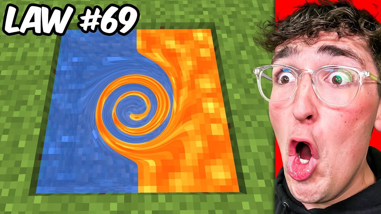 Breaking 100 Minecraft laws in 50 hours