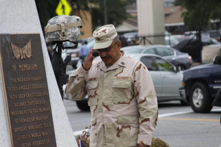 Eastside Memorial Day commemoration marks 80 years at Cinco Puntos
