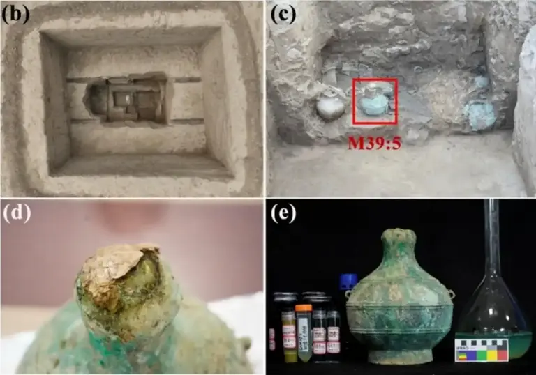 Archaeologists opened a 2,300-year-old Qin tomb near the Great Wall and ...