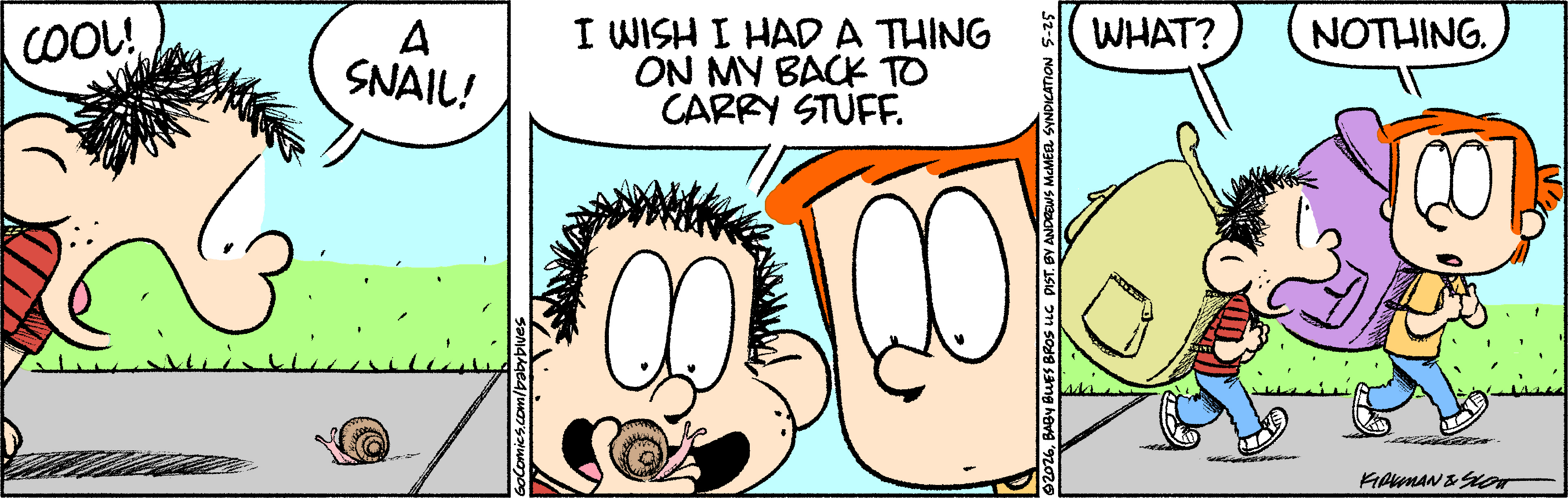 Baby Blues by Rick Kirkman and Jerry Scott