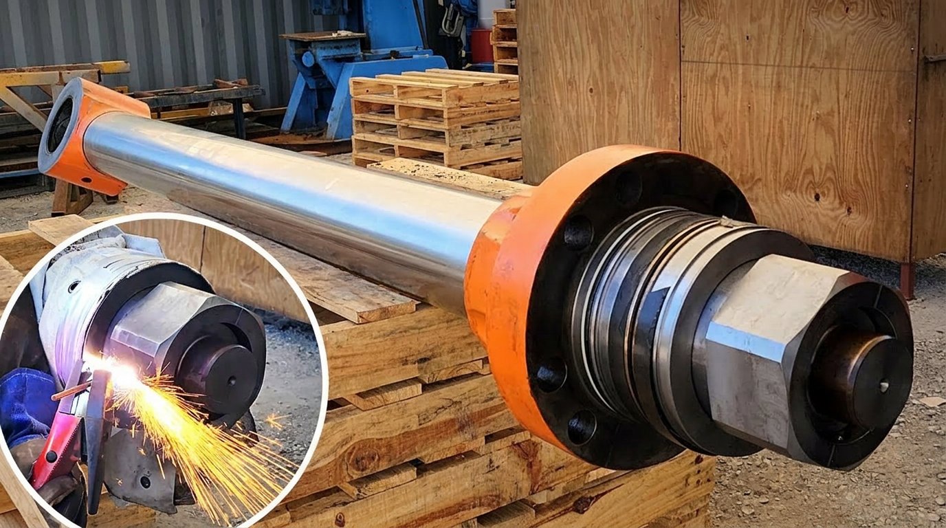 Cylinder rod repair