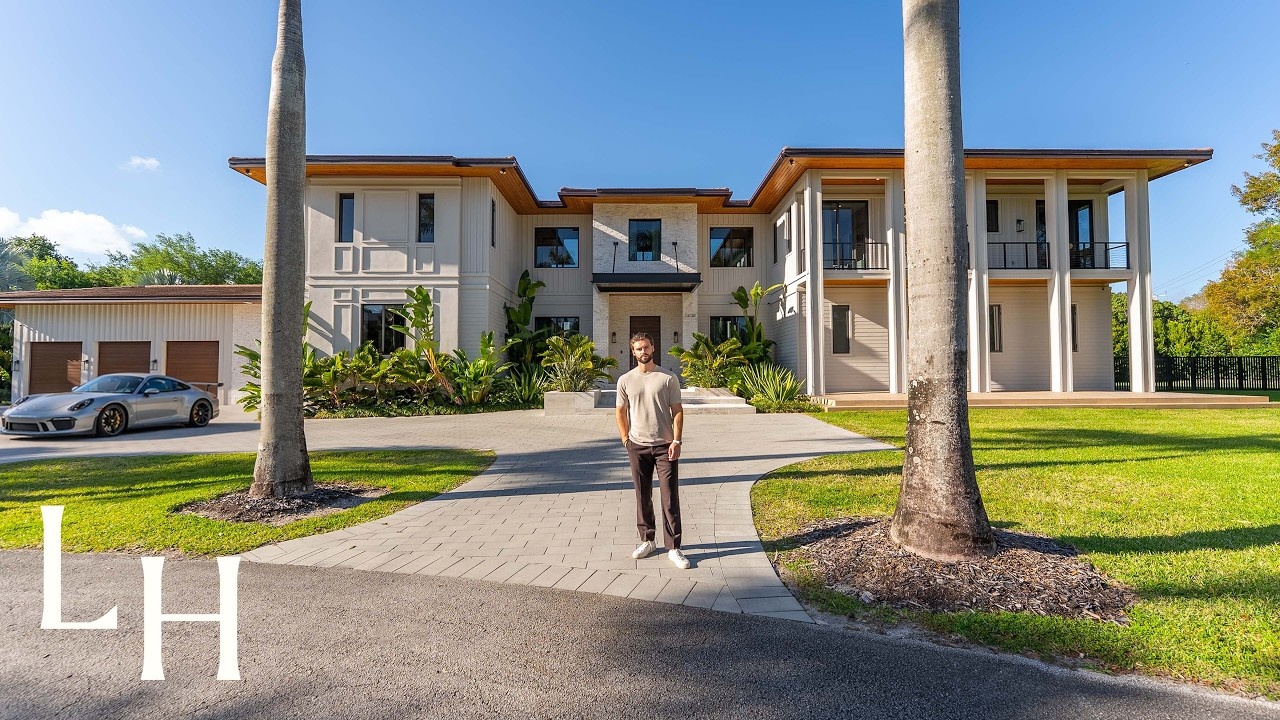 This $9.5M Miami home has a man cave bigger than most apartments
