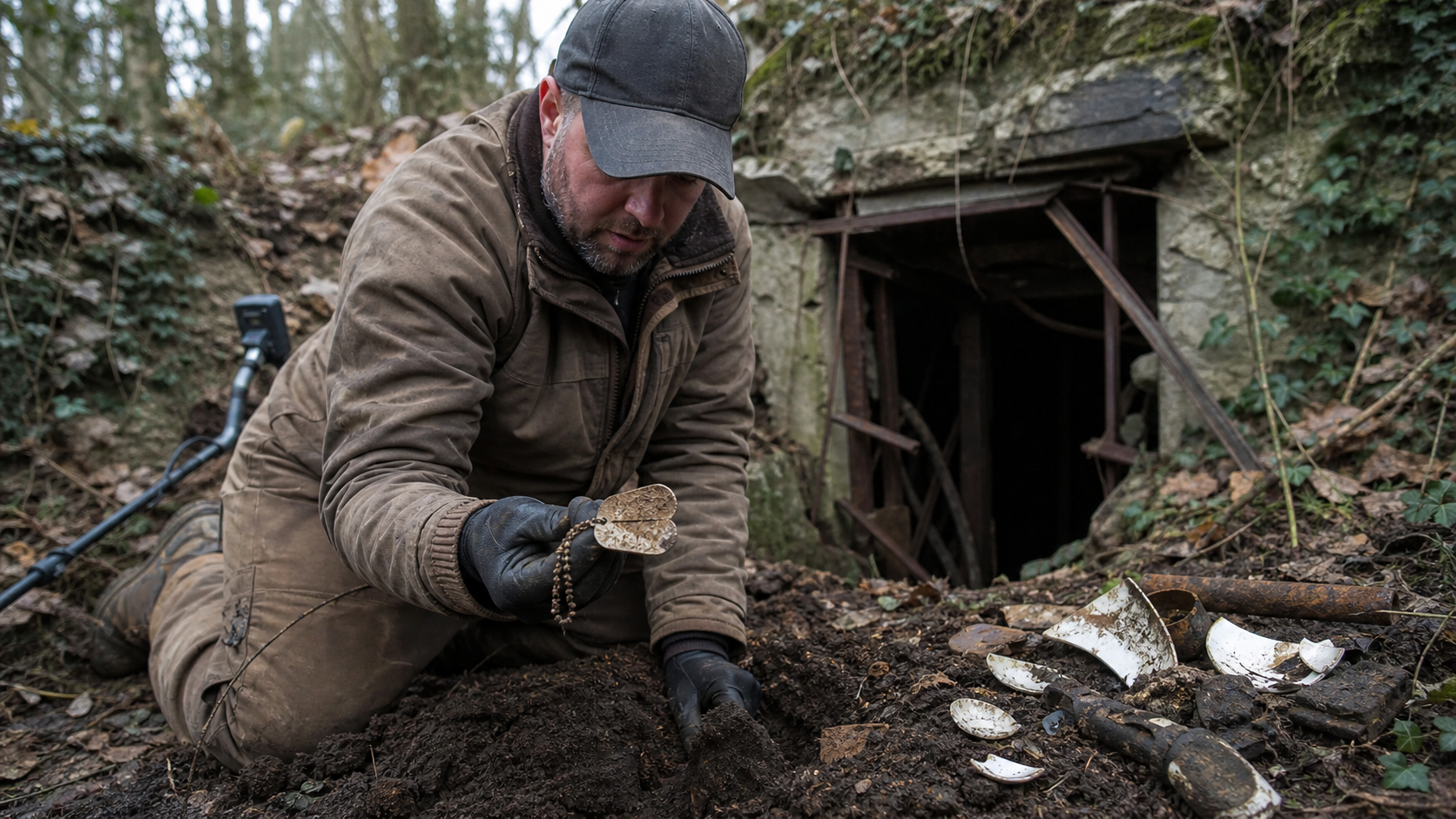 Hidden Westwall bunker reveals German and US war relics