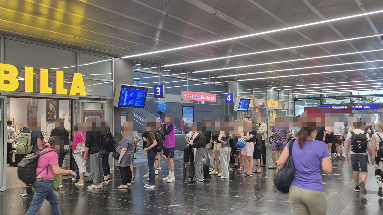 Ansturm in Wien – Mega-Run auf Billa am Praterstern