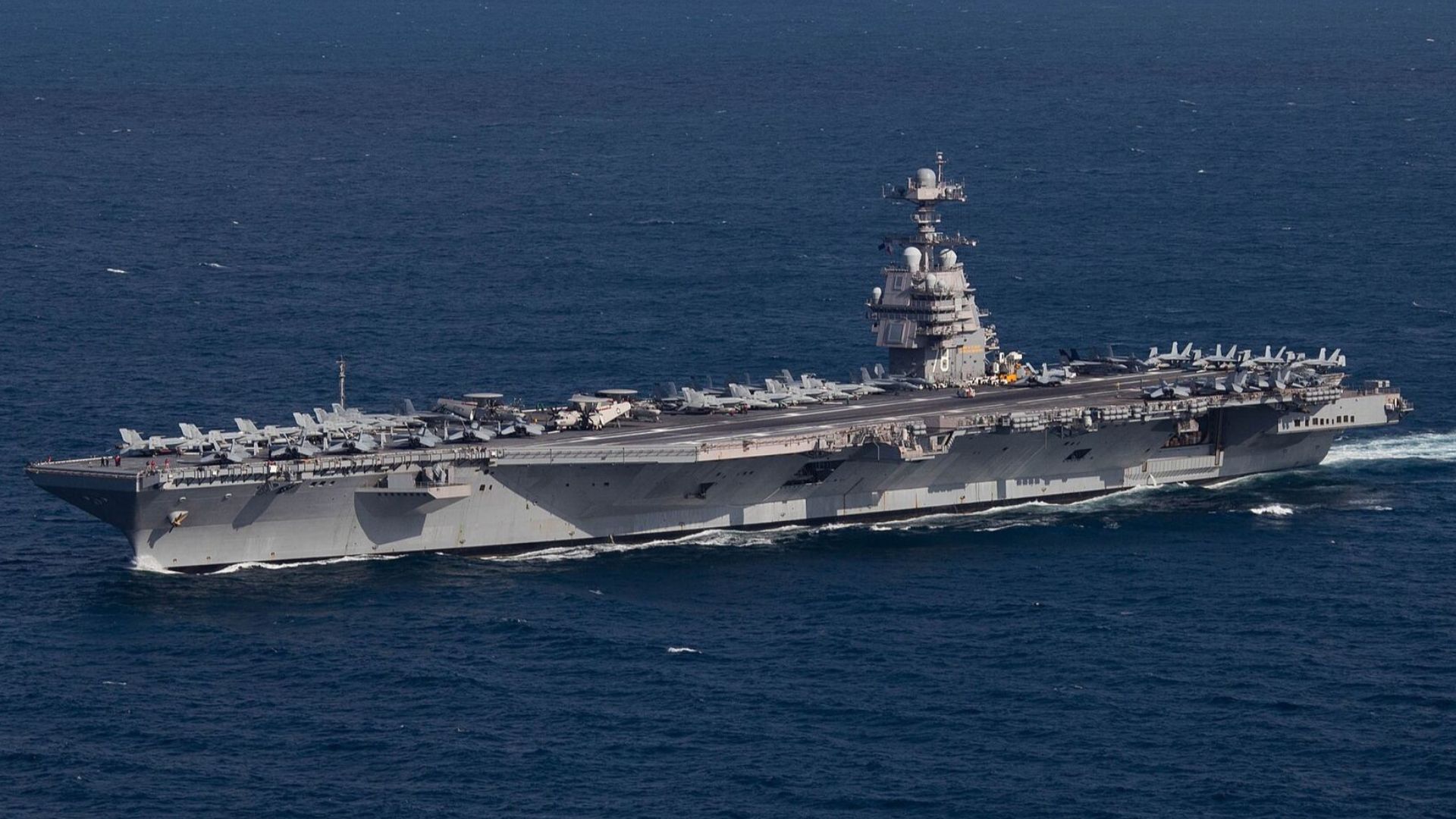 US Navy to test 100,000 ton aircraft carrier as floating nuclear power ...