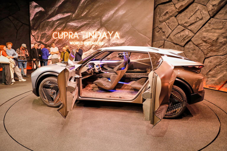 Cupra’s lambo-looking Tindaya SUV is heading to showrooms to hunt BMW’s iX3
