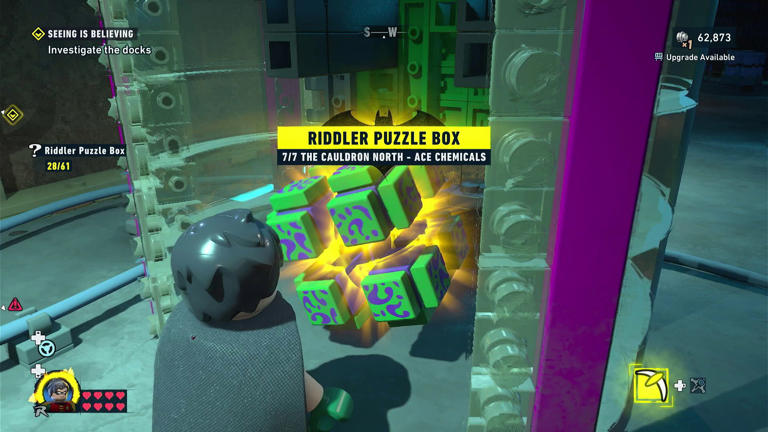 The Cauldron North Ace Chemicals Riddler puzzle locations & solutions