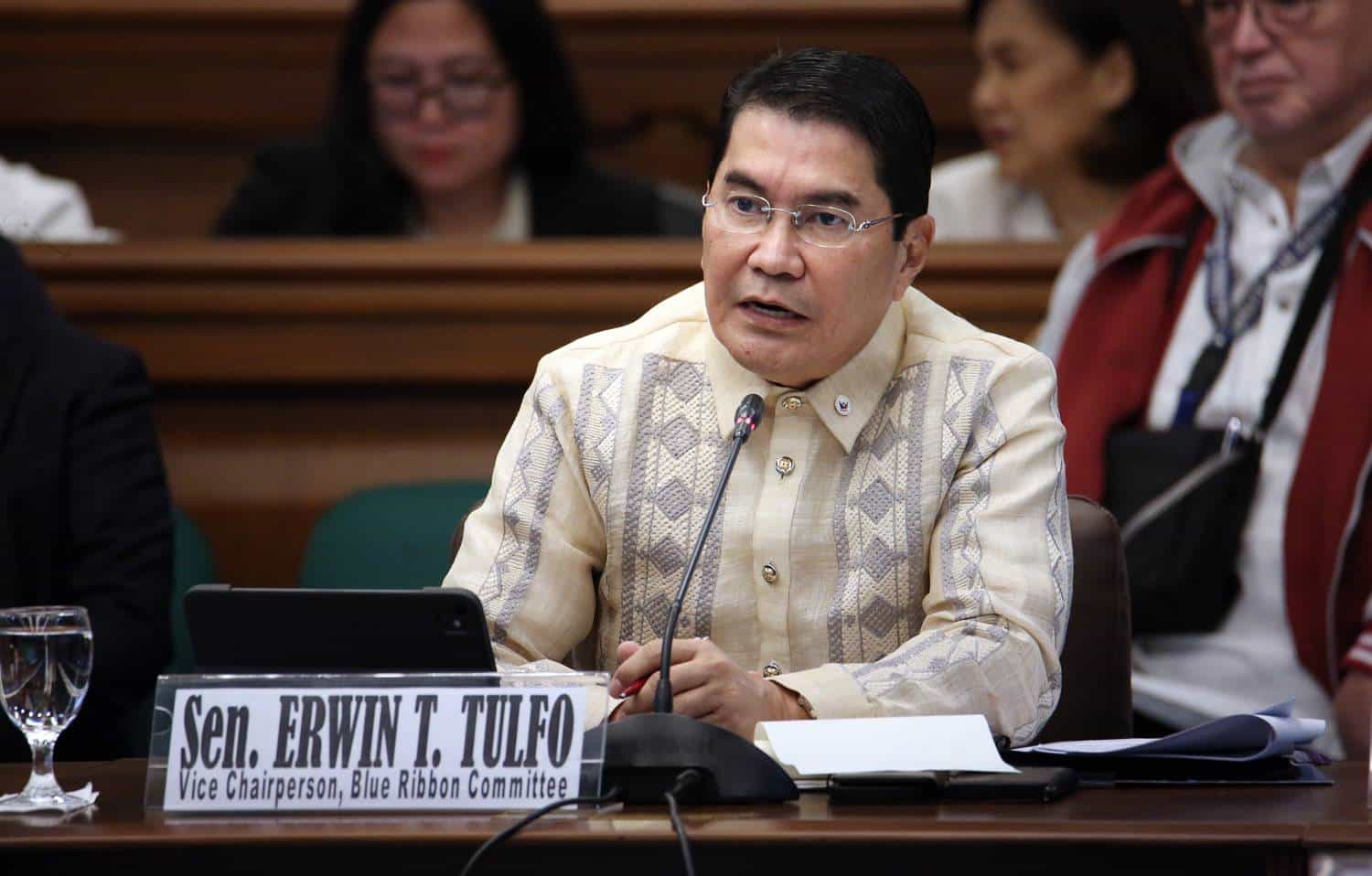 Erwin Tulfo notes peers’ absence from Senate plenary: 'I miss them'