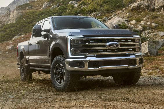 Un pájaro raro anida en la rueda de un Ford F-250, que ahora no puede ...