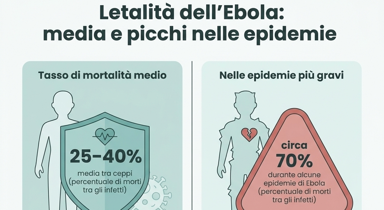 Ebola, cos'è e come si trasmette il virus. Dai rischi per la salute al ...