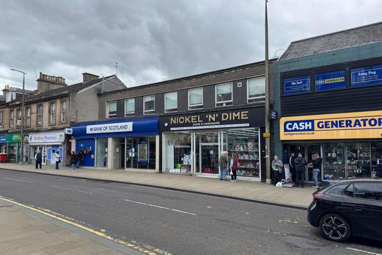 Wishaw town centre retail premises put on the market