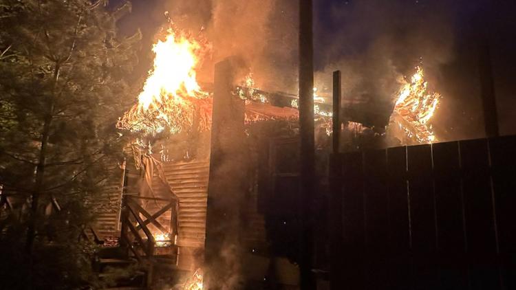 Monmouth home heavily damaged in accidental fire on Chipmunk Lane