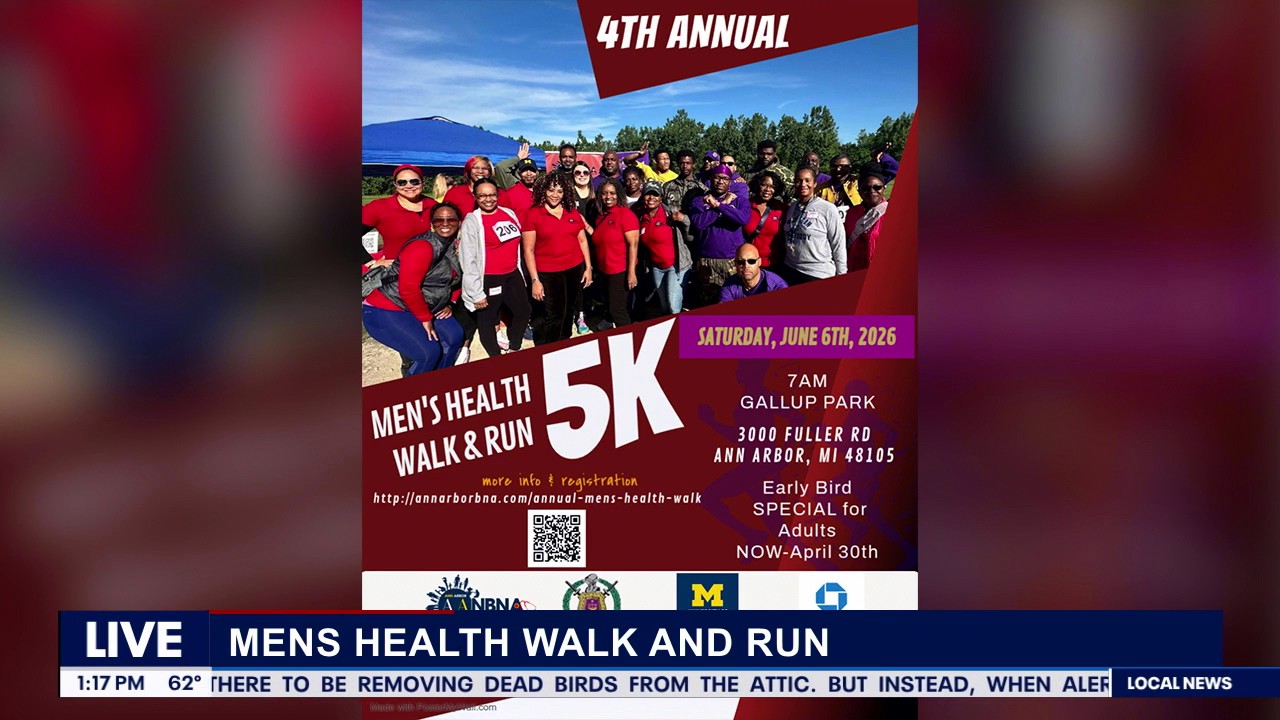 Ann Arbor Black Nurses Association to host annual men's health run/walk ...